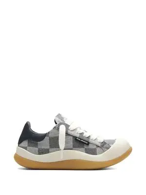 Axel Arigato Checked Pattern Lace-up Sneakers