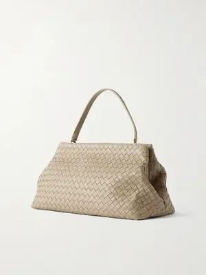 Bottega Veneta The 1998 Intrecciato Leather Shoulder Bag - Neutrals