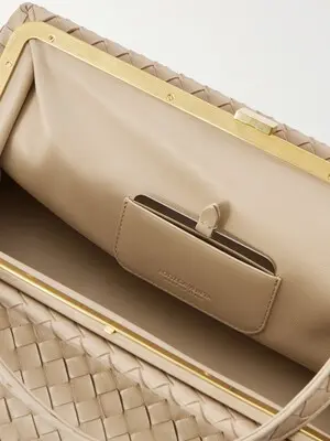 Bottega Veneta The 1998 Intrecciato Leather Shoulder Bag - Neutrals