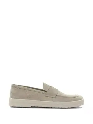 Prada Suede Loafers - Neutrals