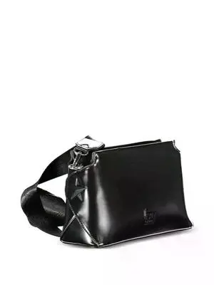 Byblos Patent-leather Star-studded Clutch
