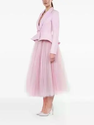 ARAFTU Peplum Tulle-skirt Dress
