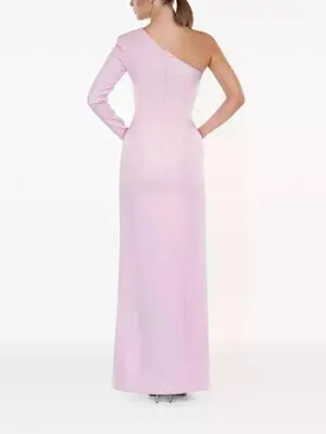 ARAFTU One-shoulder Crystal-embellished Gown