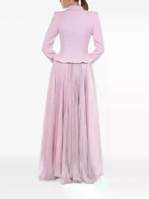 ARAFTU Double-breasted Pleated Dress