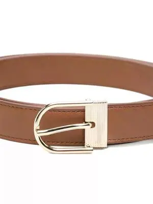 Victoria Beckham Dorian Buckle-fastening Leather Belt