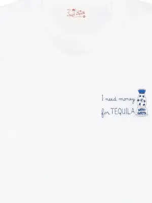 MC2 SAINT BARTH Embroidered-motif T-shirt