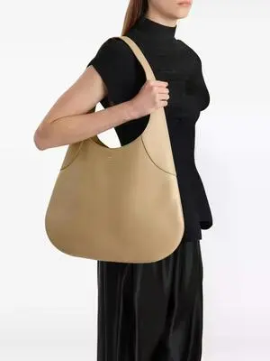 Khaite Large Joan Shoulder Bag Neutrals