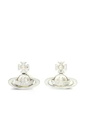VIVIENNE WESTWOOD Simonetta Bas Relie Earrings - Silver
