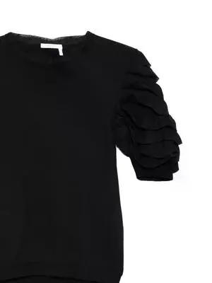Chloé Ruffled Sleeve Blouse