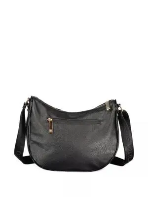 LAURA BIAGIOTTI Stripe-detail Crossbody Bag - Black