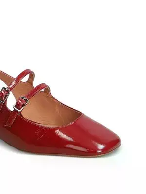 BIBI LOU Patent Leather Slingback Flats