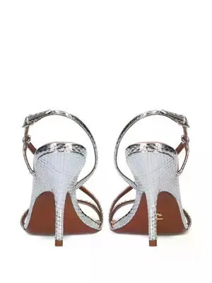Lola Cruz Francesca Metallic Sandals