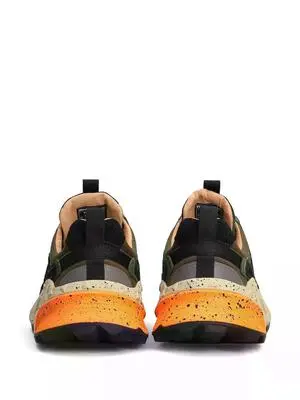 FLOWER MOUNTAIN Rulis Camouflage-print Panelled Sneakers