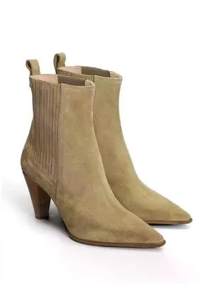 Roberto Festa Suede Pointed Toe Ankle Boots