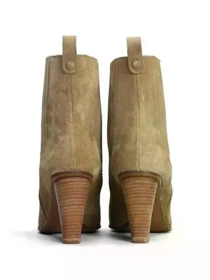 Roberto Festa Suede Pointed Toe Ankle Boots