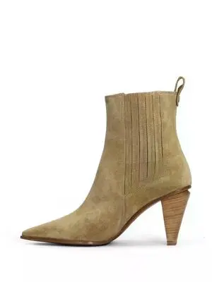 Roberto Festa Suede Pointed Toe Ankle Boots