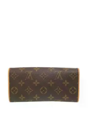 LOUIS VUITTON Monogram Pochette Twin Pm Crossbody Bag