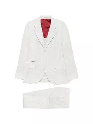 Brunello Cucinelli Prince Of Wales-check Suit