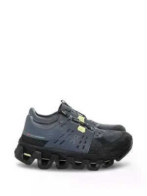 On Cloudswift Amp Sneakers With Mesh Panelling And Chunky Rubber Sole - Grey