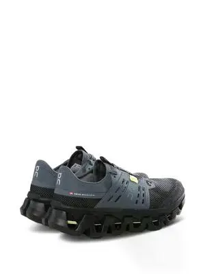 On Cloudswift Amp Sneakers With Mesh Panelling And Chunky Rubber Sole - Grey