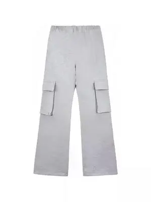 PURPLE BRAND Heather Jersey Crackle Cargo Trousers