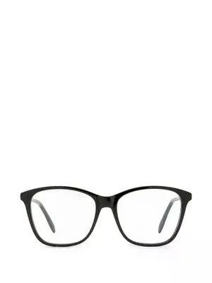 Alexander McQueen Square Frame Glasses - Black