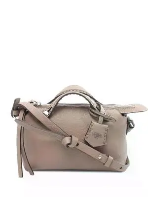 Fendi The Selleria Satchel Bag - Neutrals