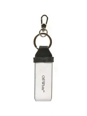 Off-White Logo Keyring - White