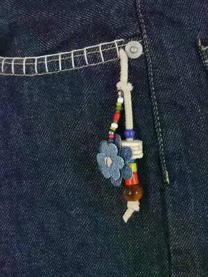 KURO Bead-embellished Bermuda Shorts