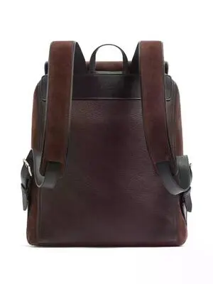 Valentino Garavani Antibes Suede Backpack - Brown