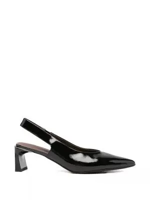 Sergio Moretti Firenze Glossed Pumps