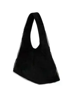 Karl Lagerfeld Rue St-guillaume Sling Mesh Tote Bag - Black