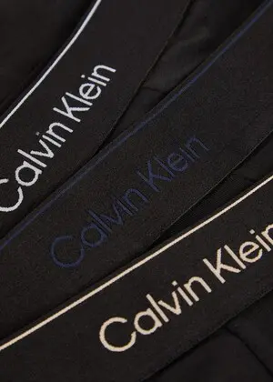 Calvin Klein Icon Stretch-cotton Briefs - Black