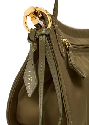 Alaïa Le Click Nylon Shoulder Bag - Brown