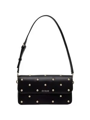 Guess Sadie Embellished Shoulder Bag - Black