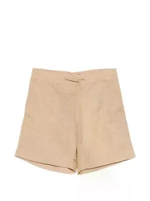 Ralph Lauren Drawstring Waist Patch Pocket Shorts - Neutrals