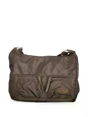 LAURA BIAGIOTTI Zip-pocket Shoulder Bag - Brown