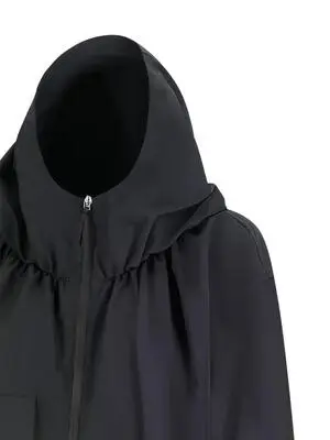 JIL SANDER Hooded Gathered Jacket