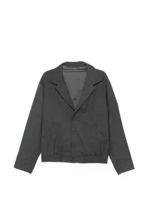 LC23 Notched Lapel Bomber Jacket
