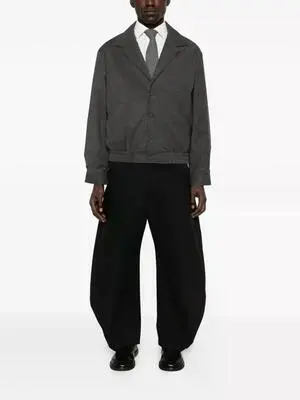 LC23 Notched Lapel Bomber Jacket