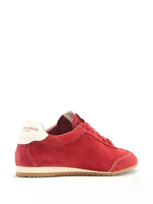 Sam Edelman Logo Detail Lace-up Sneakers - Red