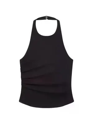 A.L.C. Sylvie Halterneck Top - Black