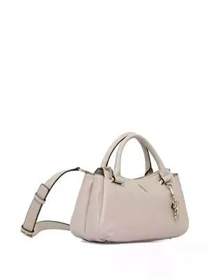Guess Evie Pebbled Logo-plaque Tote Bag