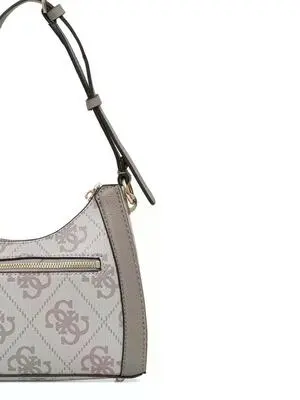 Guess Karnilla Monogram Shoulder Bag - Grey