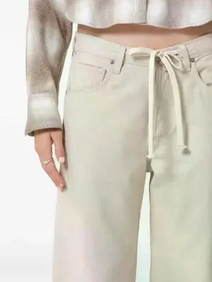 Citizens Of Humanity Brynn Drawstring Waist Jeans In Light Beige - Neutrals