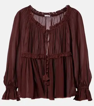 Poupette St Barth Ruffle Blouses