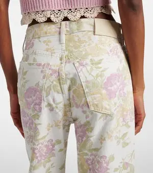 Citizens Of Humanity Kimberly Floral Flared Jeans