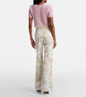Citizens Of Humanity Kimberly Floral Flared Jeans