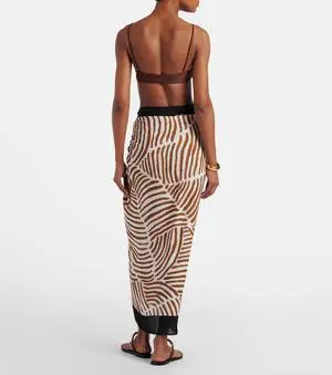 VIX PAULA HERMANNY Printed Beach Cover-up