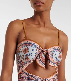 Zimmermann Printed One-piece Swimsuit